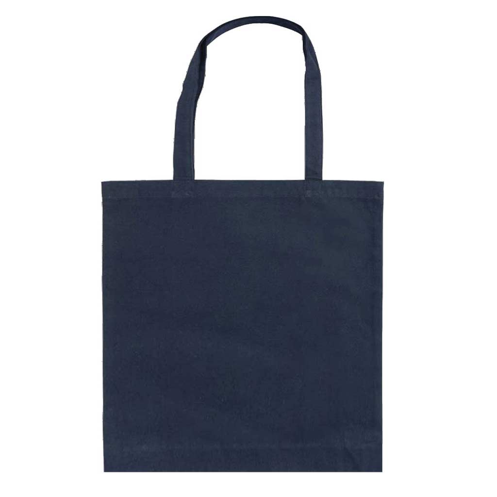 Eco Friendly Cotton Shopping Bags - Navy Blue | Langhoff
